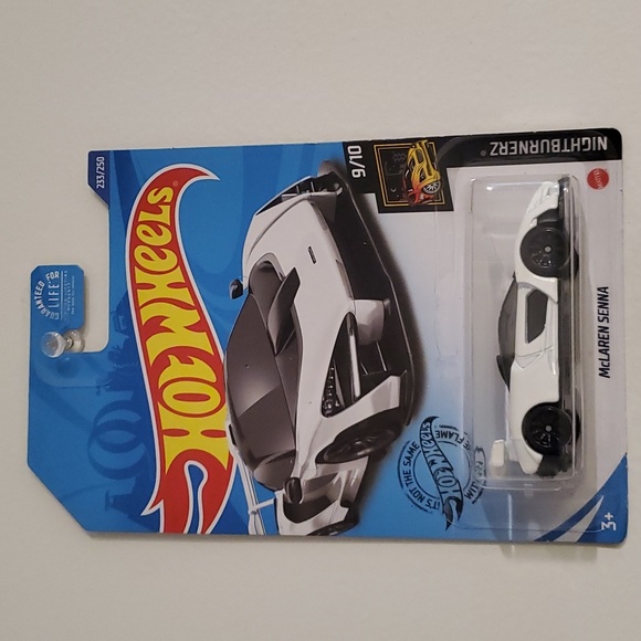 Hot Wheels | Toys | Mclaren Senna White Hot Wheels Nightburnerz Series ...